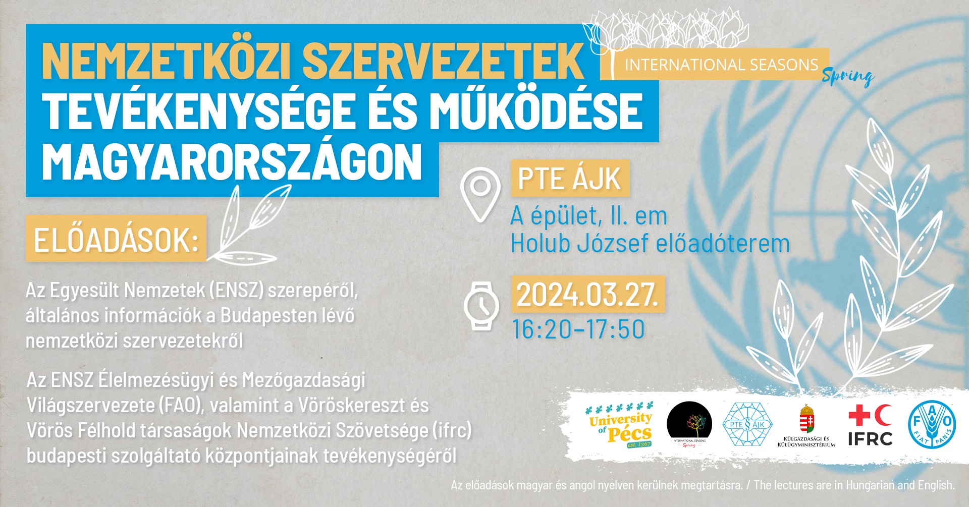 Presentations | The role and function of international organisations