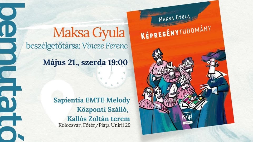 Könyvbemutató | Maksa Gyula: Képregénytudomány